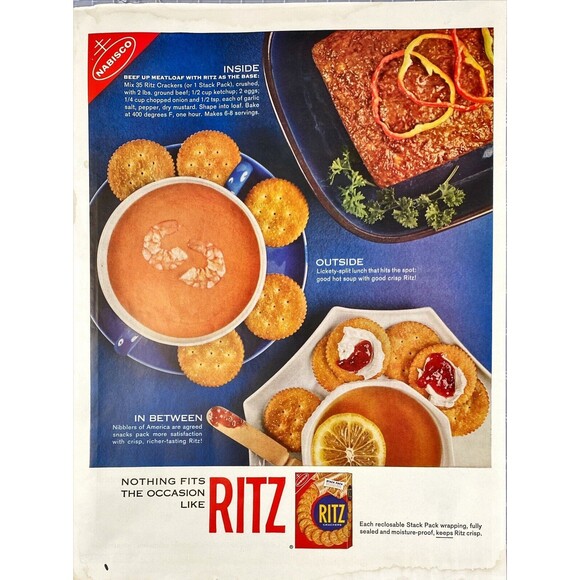 Ritz Crackers | Art | Ritz Crackers Nothing Fits The Occasion Like Ritz ...